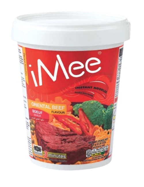 iMee Instant Cup Noodles Beef Flavour 65gm x 36 | Wholesale Prices ...