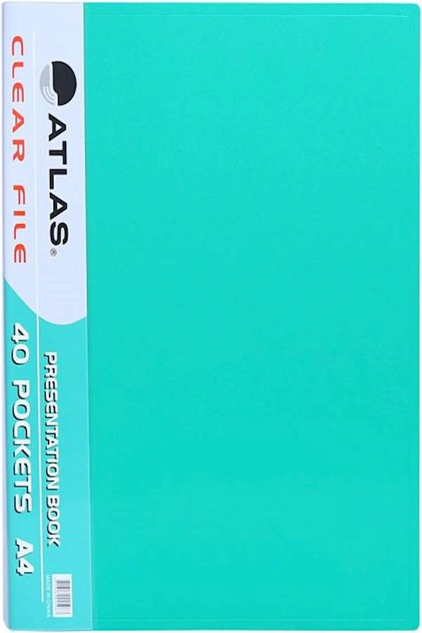 Atlas File Presentation Book A4 - 40 Pockets - Atcl008 | بسعر الجملة ...