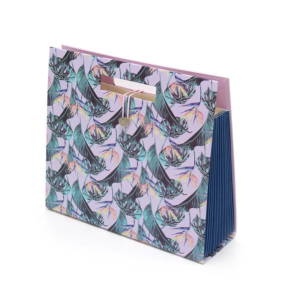 Expanding Paper Cardboard Document Accordion File Folder Organizer Bag With Pockets A4 Size ...