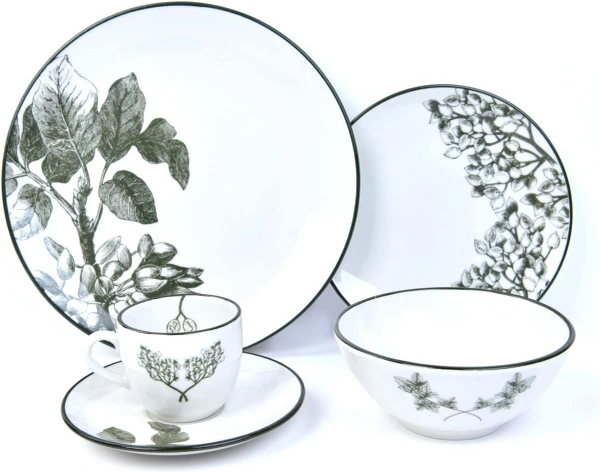 Mafrooka Porcelain Dinner Set 20 Pieces | بسعر الجملة | تريدلنغ