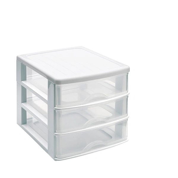 Plastic Forte Guadiana Chest of 3 Drawers / Storage Unit - White | بسعر ...