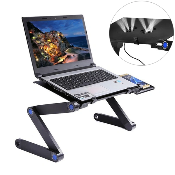 SUNSKY Portable 360 Degree Adjustable Foldable Aluminium Alloy Desk ...