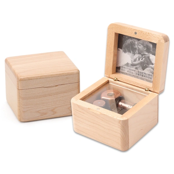 SUNSKY Frame Style Music Box Wooden Music Box Novelty Valentine Day ...