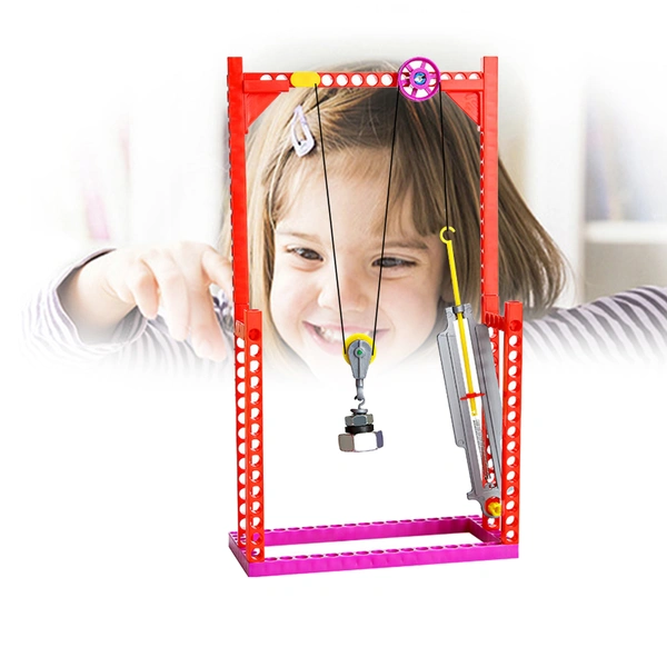 DIY Pulley Dynamometer Model Educational Science Principle Plastic ...