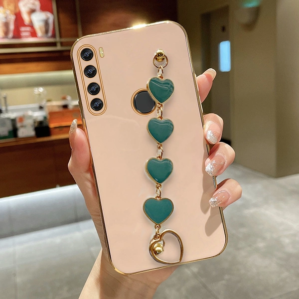 For Redmi Note 8 8 Pro Phone Case TPU Plating Soft Casing With Love ...