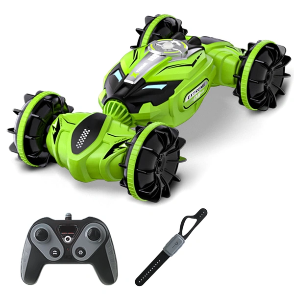 Remote Control Stunt Car 2.4GHz Transforming Amphibious Remote Control ...