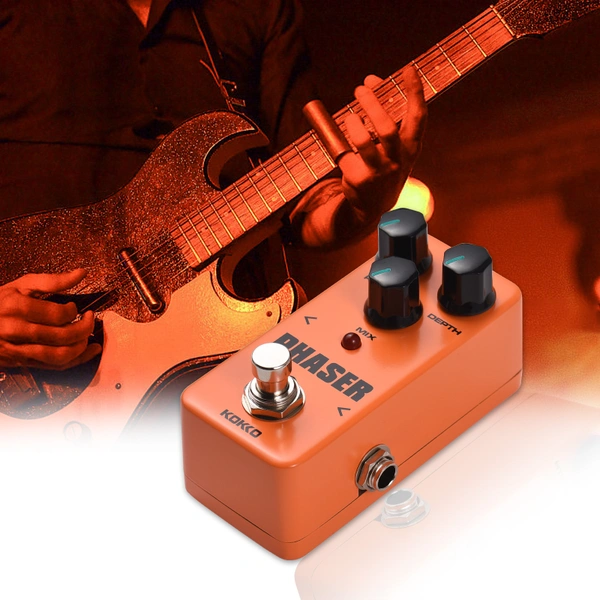 KOKKO FPH2 PHASER Electric Guitar Effect Pedal Portable Guitar Effector Phase Mini Single ...