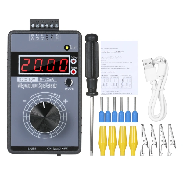 Portable Precision Current Voltage Signal Generator Programmable Analog ...