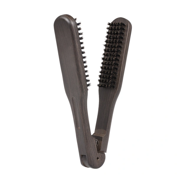 Comb,Straightening Comb Double Sided Brush Clamp Hair Hairdressing ...