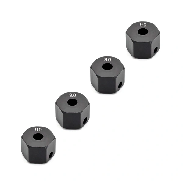 wheel hex hub,Aluminum Alloy 12mm Wheel Drive Hex Hub Adapter with Pins Replacement for Axial ...