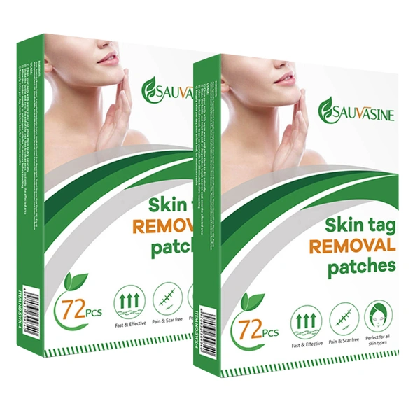 Wart Removal Patch,SAUVASINE Skin Tag Removal Patches Transparent Dot ...