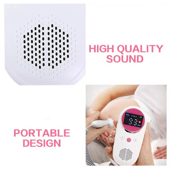 Fetus Voice Meter,Household Fetal Doppler Baby Heart Detector Doppler ...