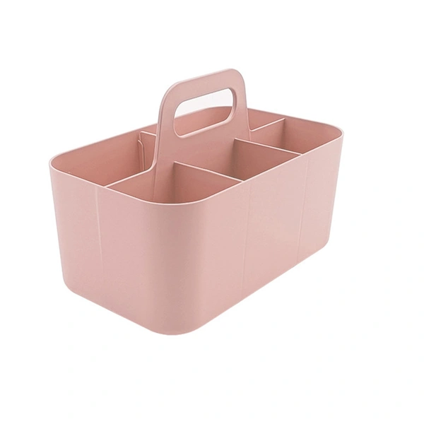 4/5/8 Grid Plastic Storage Box With Handle Large Capacity Finishing Box ...