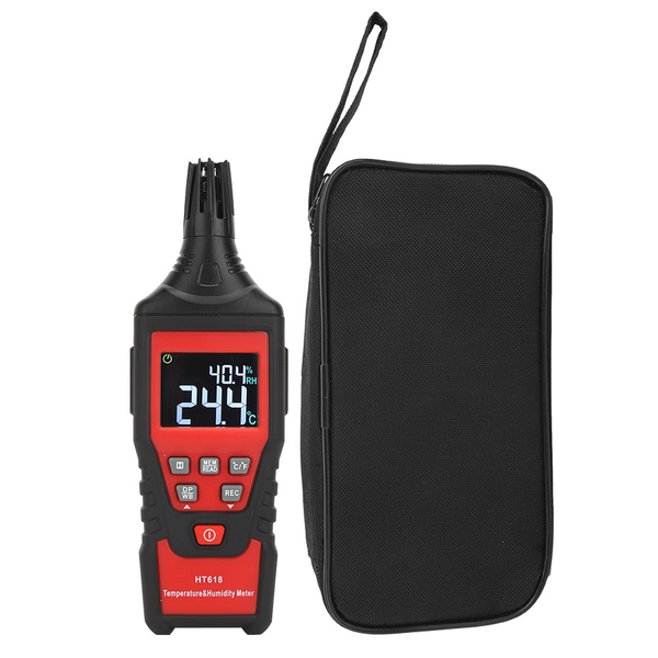 HT618 High Accuracy Digital Temperature Humidity Meter Thermometer ...