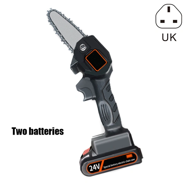 4 Inch The Mini Electric Chainsaw Ever Battery-Powered Wood Cutter ...