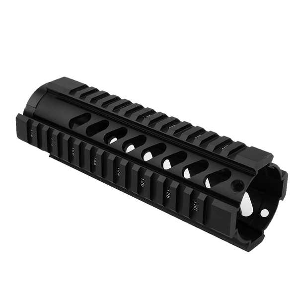 7 Black Hunting Rifle Free Float Slim Keymod Handguard Picatinny Rail ...