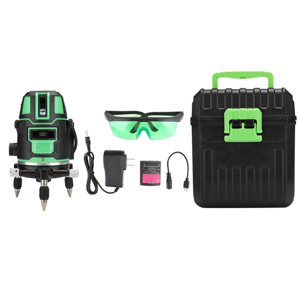 High Precision Green Beam Self Leveling Laser Meter Horizontal Vertical ...