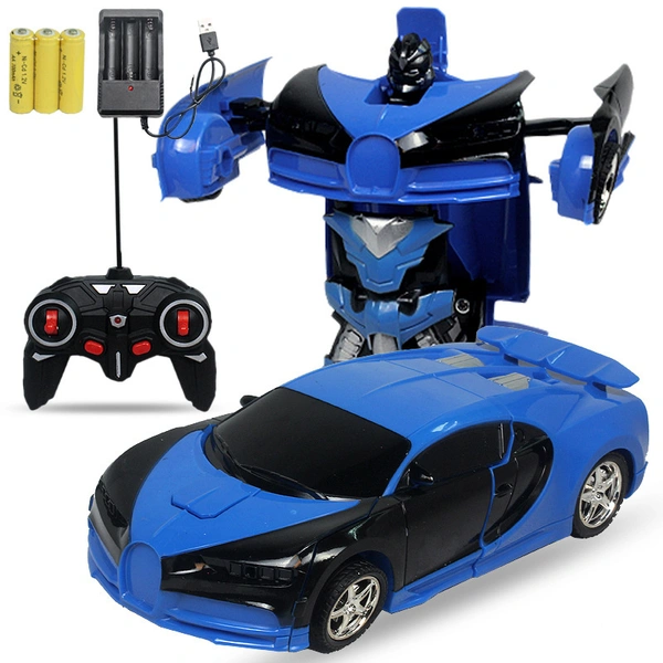 1:18 Sensor Induction RC Transformation Car Robot Model Action Figure ...
