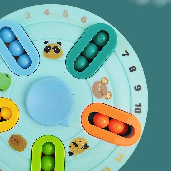 Rotating Beans Gyro Toy Fingertip Spinner Antistress Toys Brain Teasers ...