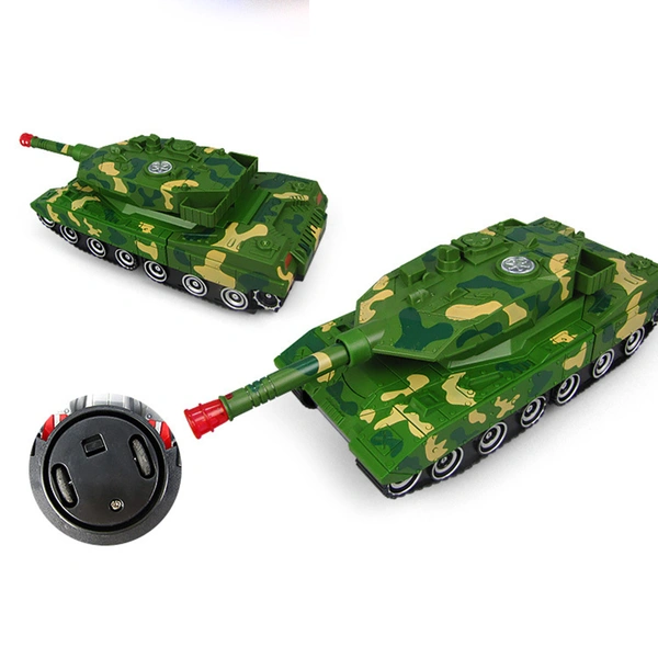 Children Stunt Electric Deformed Tank Toy With Light Effects Rotating ...