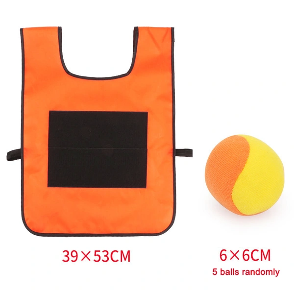 Children's Sticky Jersey Vest Mini Ball Sensory Training Throwing ...