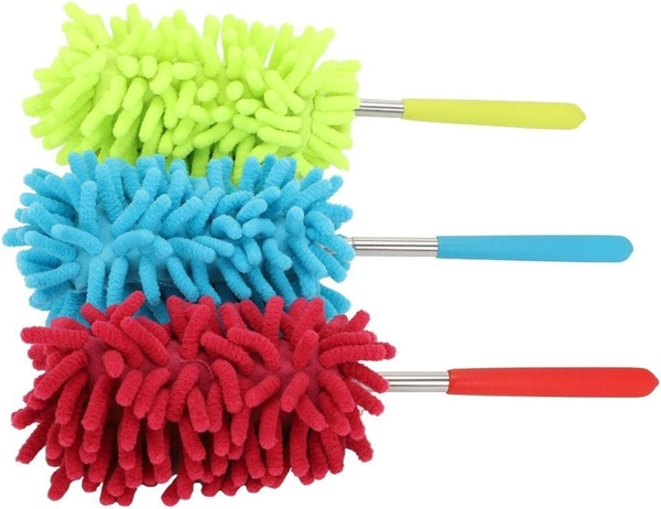 Guo Microfiber Extendable Hand Dusters Washable Dusting Brush with ...
