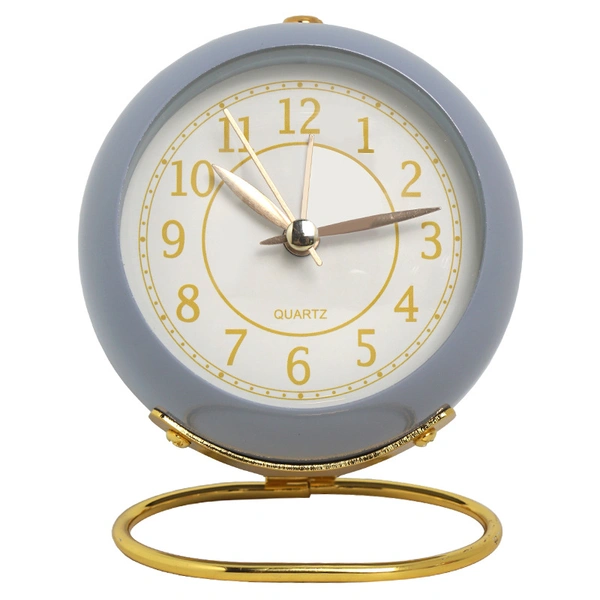 Guo Analog Alarm Clocks,Retro Backlight Cute Simple Design Small Desk ...