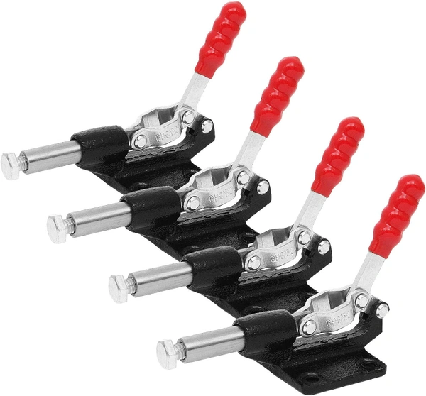 Guo 4 PCS Push Pull Adjustable Toggle Clamp, Quick Release Hand Tool ...