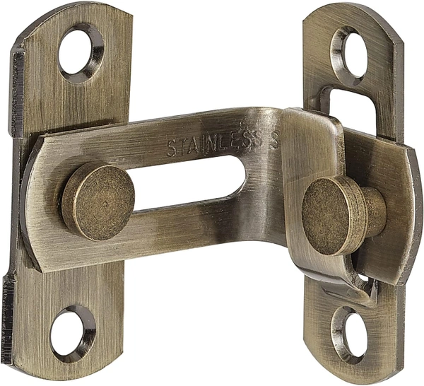 Guo 4 Packs 90 Degree Flip Barn Door Lock,Protect Privacy-Security Gate ...