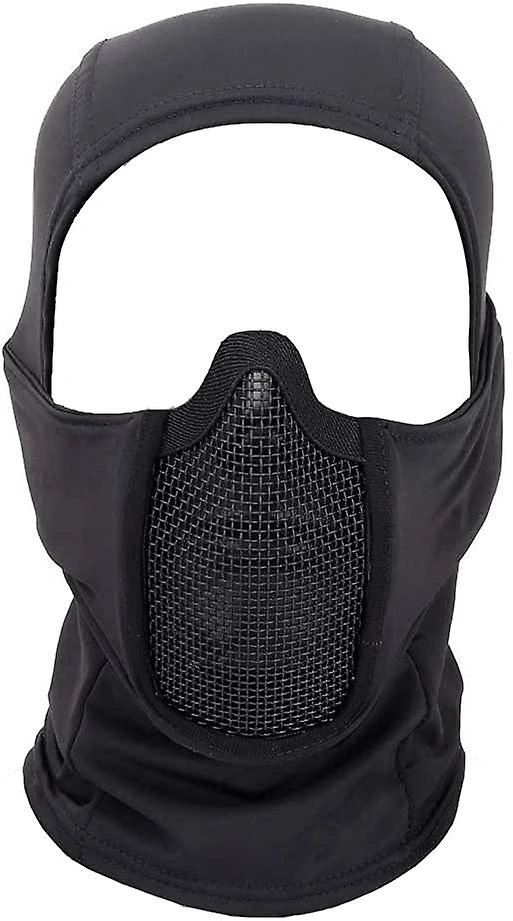 ZCtron Tactical Gear Breathable Balaclava Mesh Mask Ninja Style Full ...