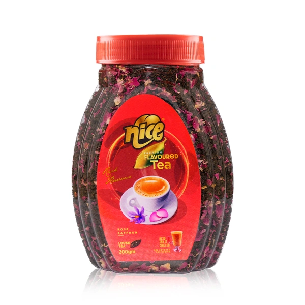 Nice Loose Flavored Tea- Flavored Tea Leaves Stay Fresh Jar 200g Rose ...