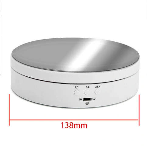 Cross-border new electric rotating table turntable round display table ...
