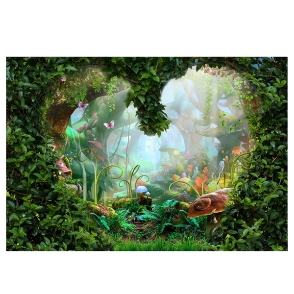 PULUZ 150 X 210cm Fantasy Forest Photography Background Cloth Cartoon ...