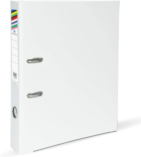 FIS FSBF4PWH PP Lever Arch Box File F/S Narrow 4cm White | Wholesale ...