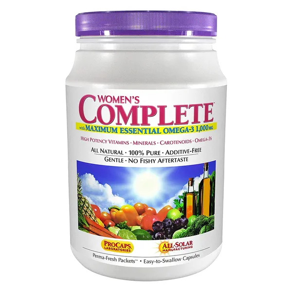 Andrew Lessman Women's Complete with Maximum Essential Omega-3 1000mg ...