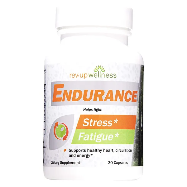 Rev Up Wellness Endurance Herbal Antioxidant Supplement 30 Capsules ...