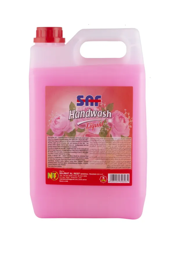 Saf Plus Floral Hand Wash (4x5liter) | Wholesale | Tradeling