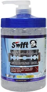 Swift Non Foamy Shaving Gel For Men 1300 ml Pack Of 5 | Wholesale ...