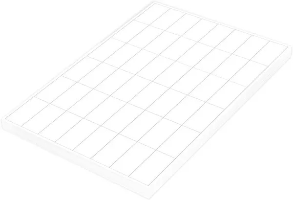 FIS Multipurpose White Labels 48 Stickers x 100 Sheet A4 Size E.U ...