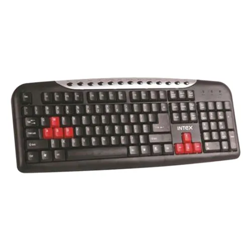 Intex Multimedia USB Keyboard Black | Wholesale | Tradeling
