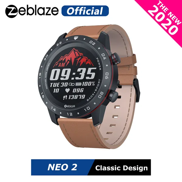 LIGHTBEK Zeblaze Neo 2 Smart Watch Health and Physical Status Smart Watch | Wholesale | Tradeling