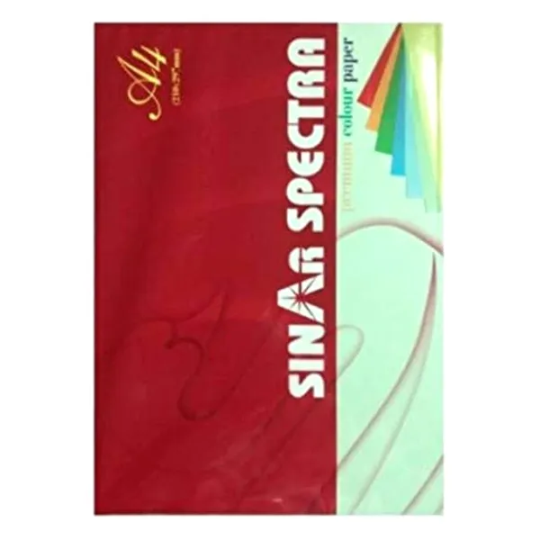 Sinar Spectra A4 Size Paper Green 100 Sheetss | Wholesale | تريدلنغ