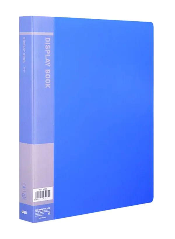 Deli 60 Pocket Display Book Blue E5005a130 | Wholesale | تريدلنغ