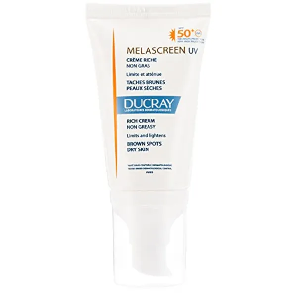 Ducray Melascreen Photo Protection Rich Cream Moisturizer 40 ML, Pack ...