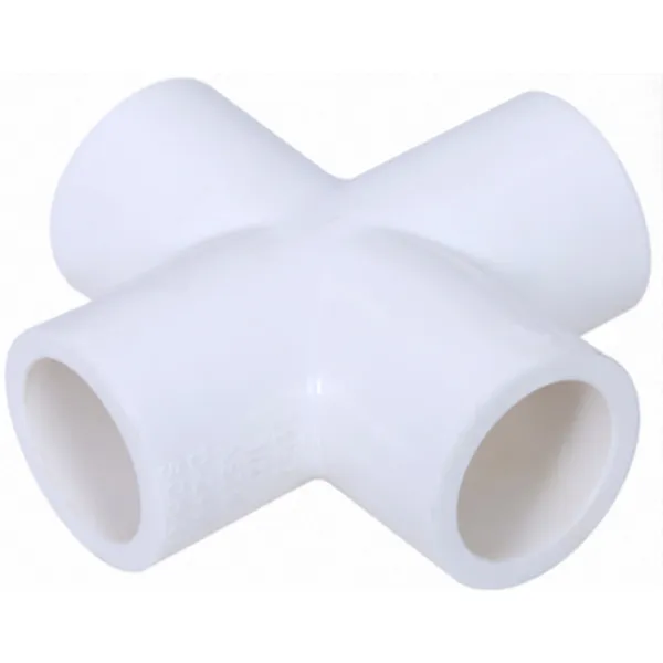 Ajay UPVC Pipes And Fittings Sch 80 Pipe Cross Tee 1-1/4",32Mm ...