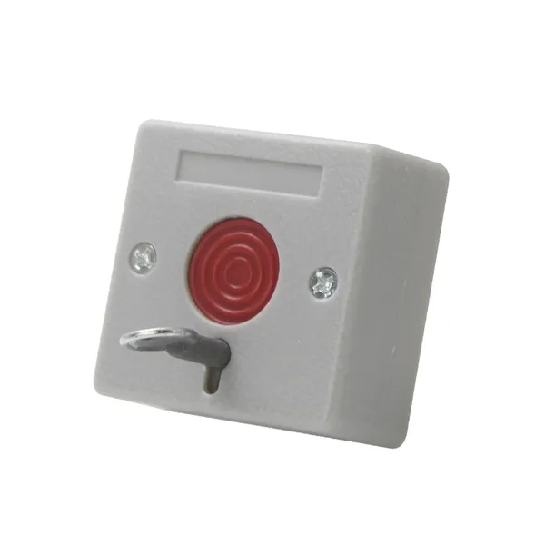Security Key Reset Stop Switch Exit Push Button Emergency Panic Button Switch Security Alarm ...