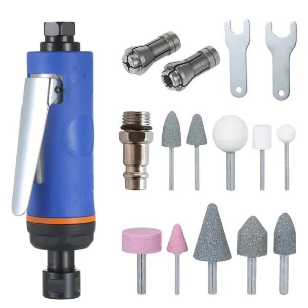 1/4 Inches High Speed Air Grinder 20000rpm Mini Air Die Grinder Kit ...