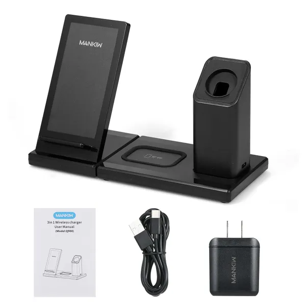 Seneo Wireless Charger 10W Fast Compatible For Smart Phones 4 Pcs ...
