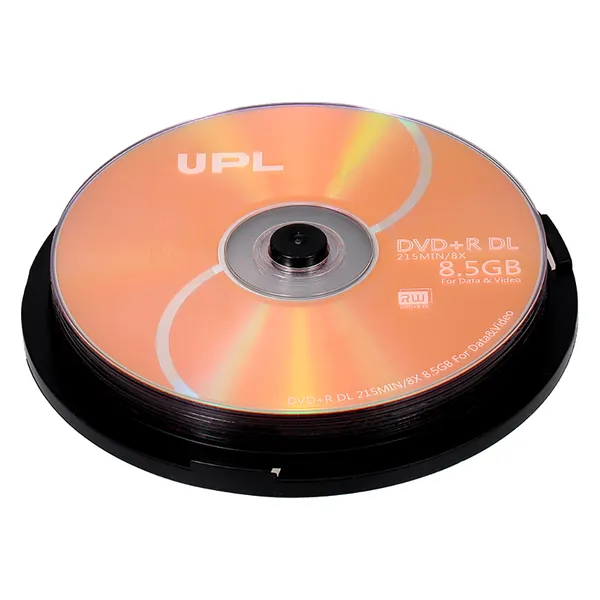Metavers 215MIN 8X DVD+R DL Blank Customizable DVD Disc Orange 8.5GB 50 ...