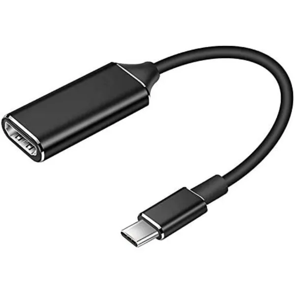 Nibeminent USB C to HDMI Adapter, ISMMIK Type c to HDMI 4K Adapter Thunderbolt 3 Black ...